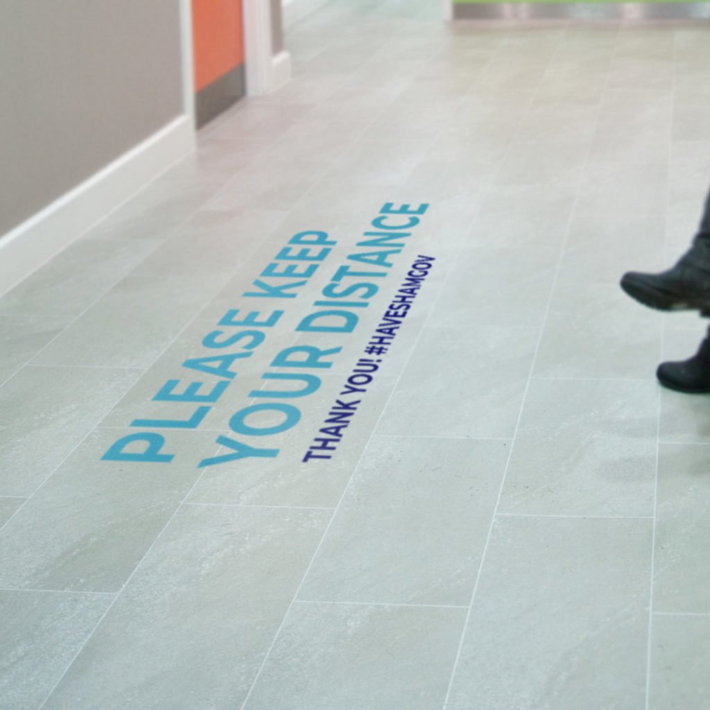 Advertise With Floor Stickers - Printed Floor Stickers