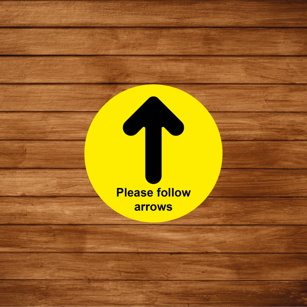 Printed Floor Stickers