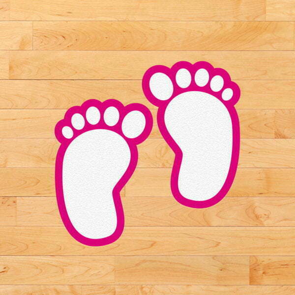 Foot Print Floor Stickers