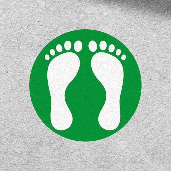 Foot Print Floor Stickers